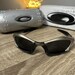 Oakley Splice Chrome Grey Sunglasses – Bold Y2K Wraparound W/ Dark ...
