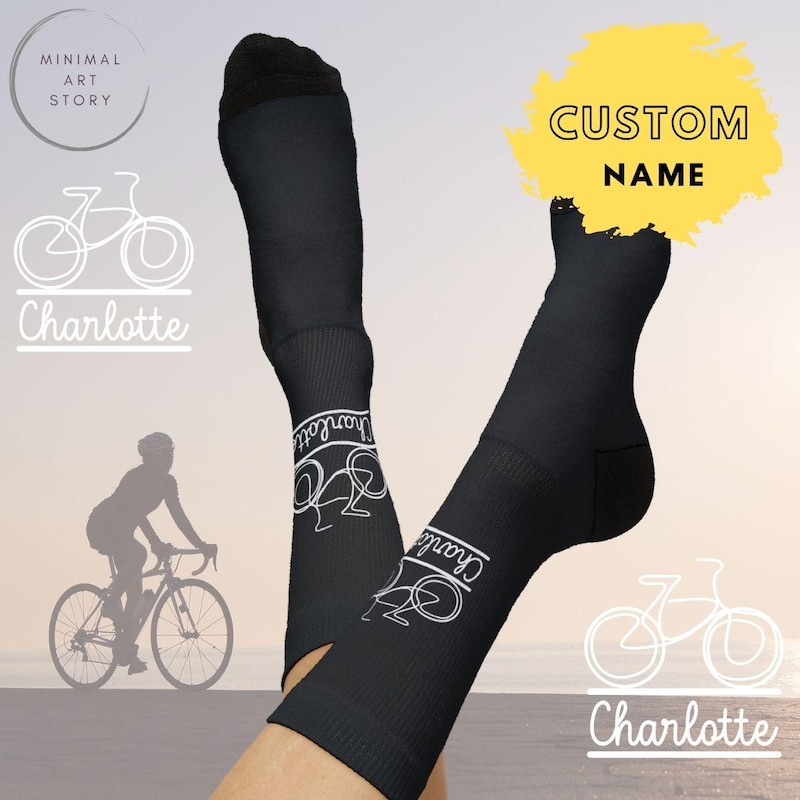 Funny Cycling Socks - Etsy