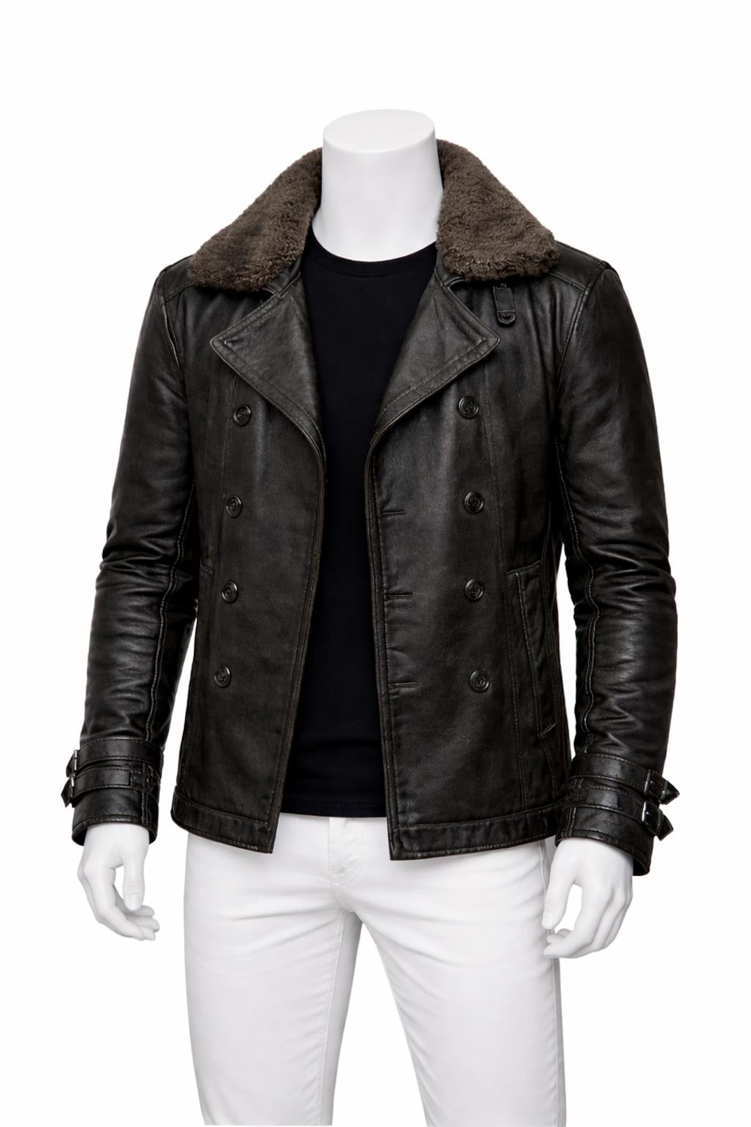 Leon S Kennedy RE9 Leather Jacket | Resident Evil 9 Black Cosplay ...