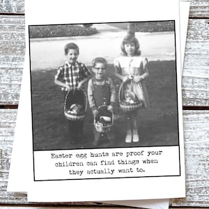 etsy funny easter cards