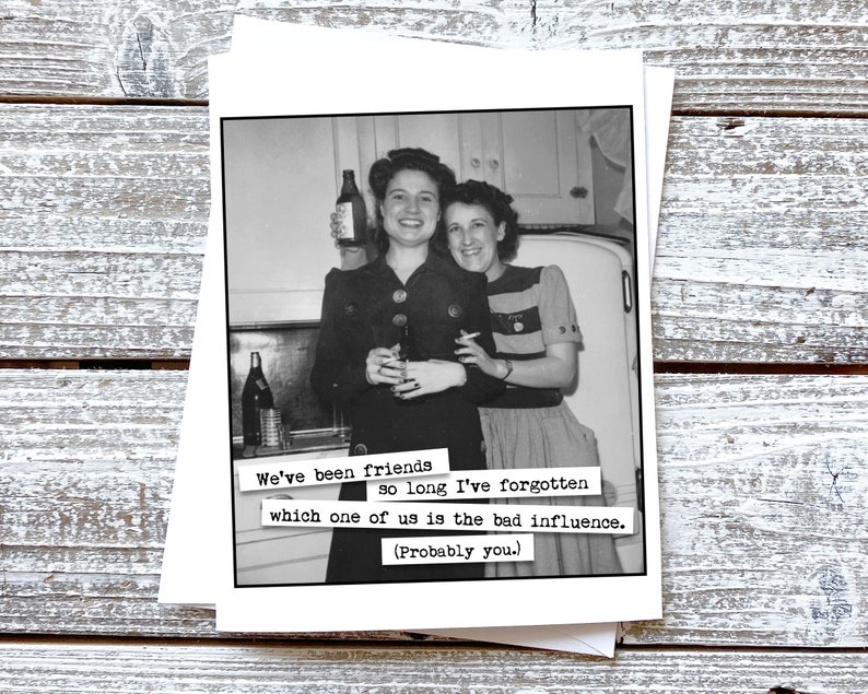 No One Will Ever Be as Entertained by Us as Us. Greeting Card - Etsy