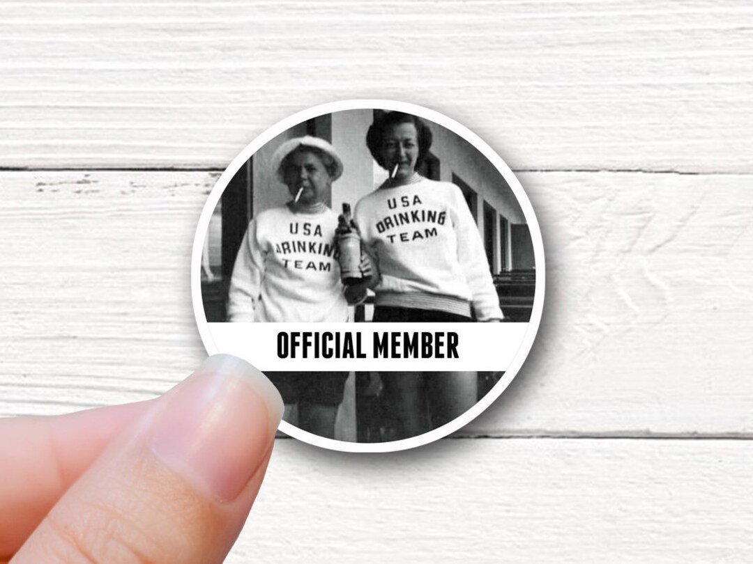 Waterproof Vinyl Water Bottle Tablet Stickers USA Drinking Team ...