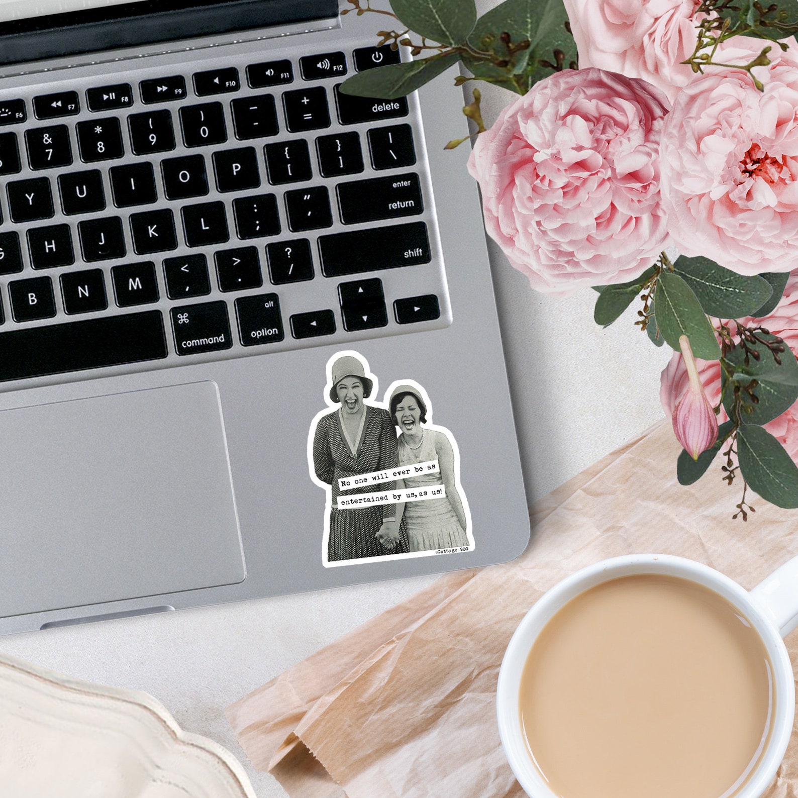 Waterproof Vinyl Water Bottle Tablet Stickers No One Will Ever Be as ...