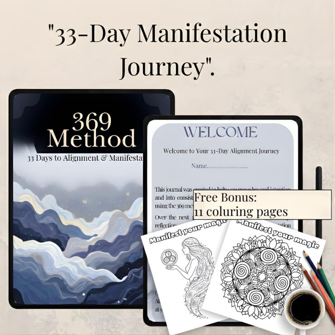 369 Manifestation Journal: 33-day Alignment Guide, 39 Page 369 Method ...