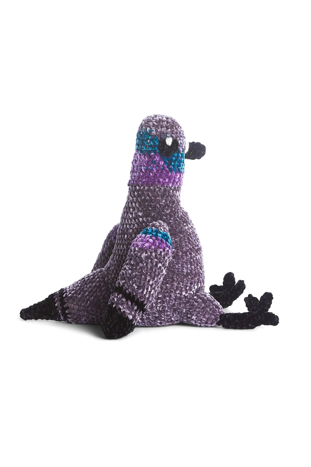 Crochet Raven Pattern PDF, Gothic Amigurumi Bird Toy, Cute Crochet ...