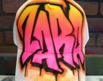Graffiti hat | Etsy