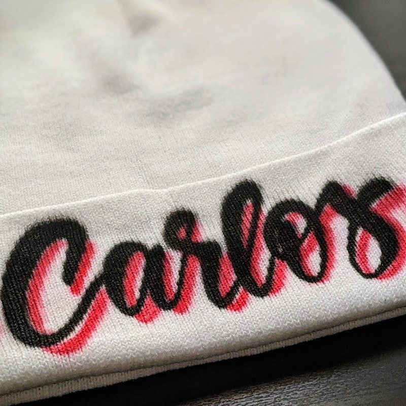 Graffiti Beanie - Etsy