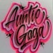 Custom Airbrush T Shirt Script Lettering - Etsy
