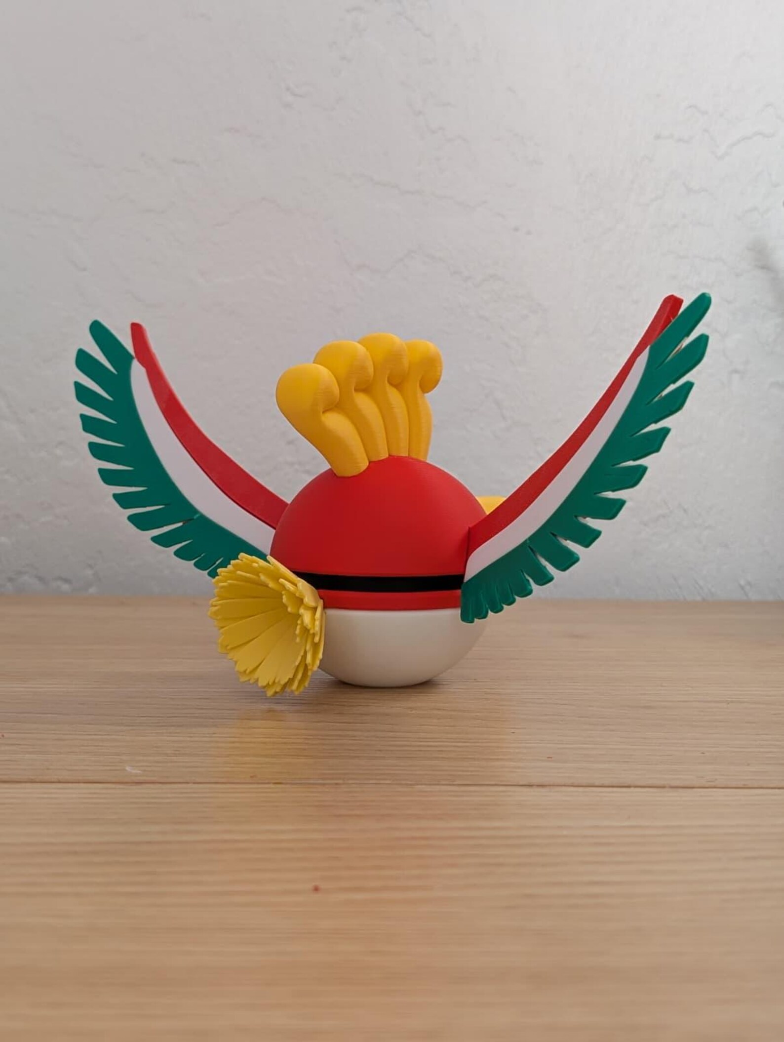 HO-OH Inspired Pokeball 3D Printed Collectible - Etsy