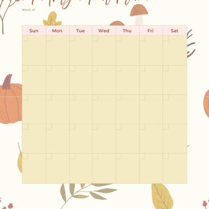 Fall Aesthetic Meal Prep Planner | Daily, Weekly & Monthly Meal ...