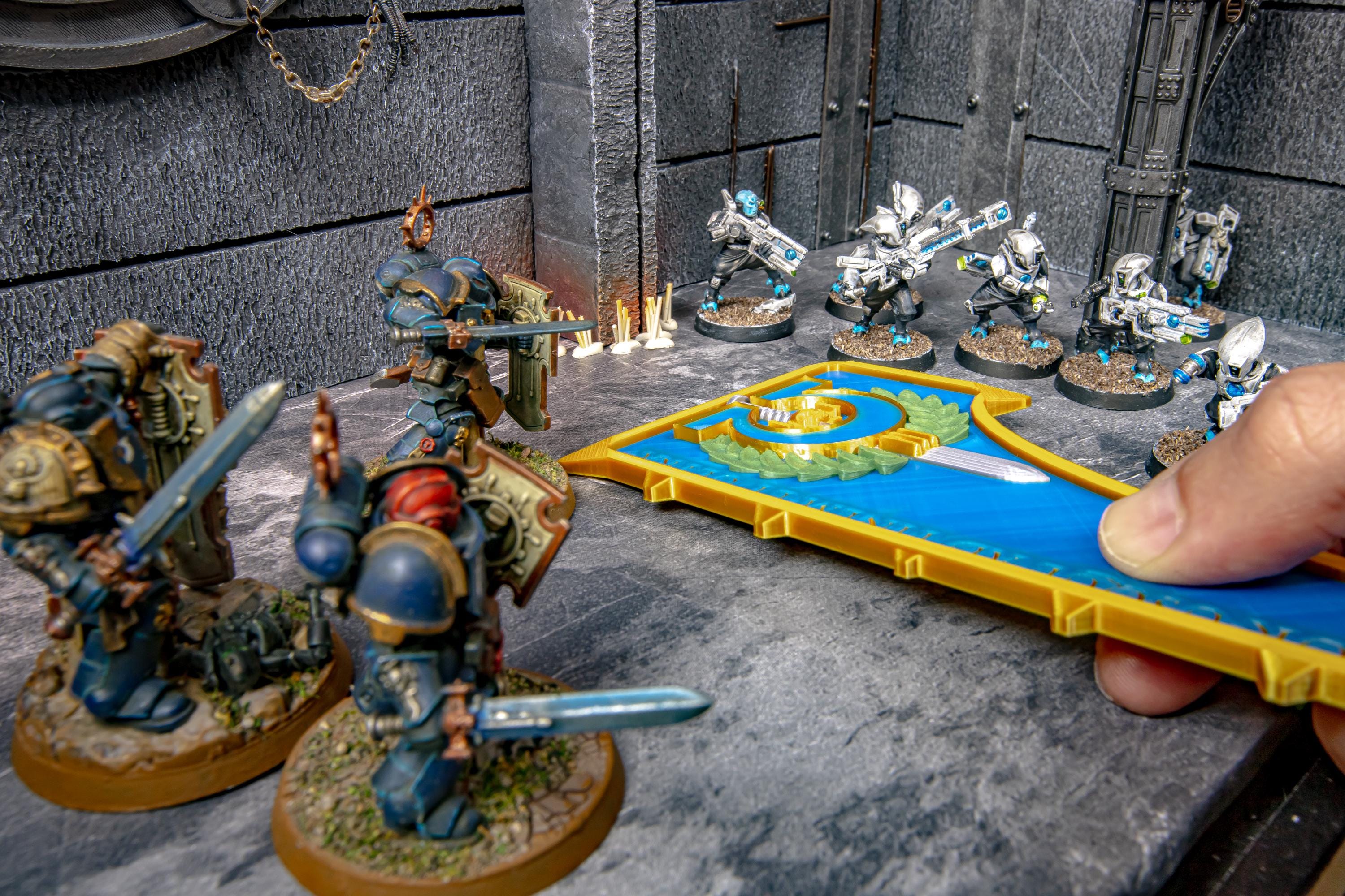 Faction-inspired Combat Gauge 40K - Etsy