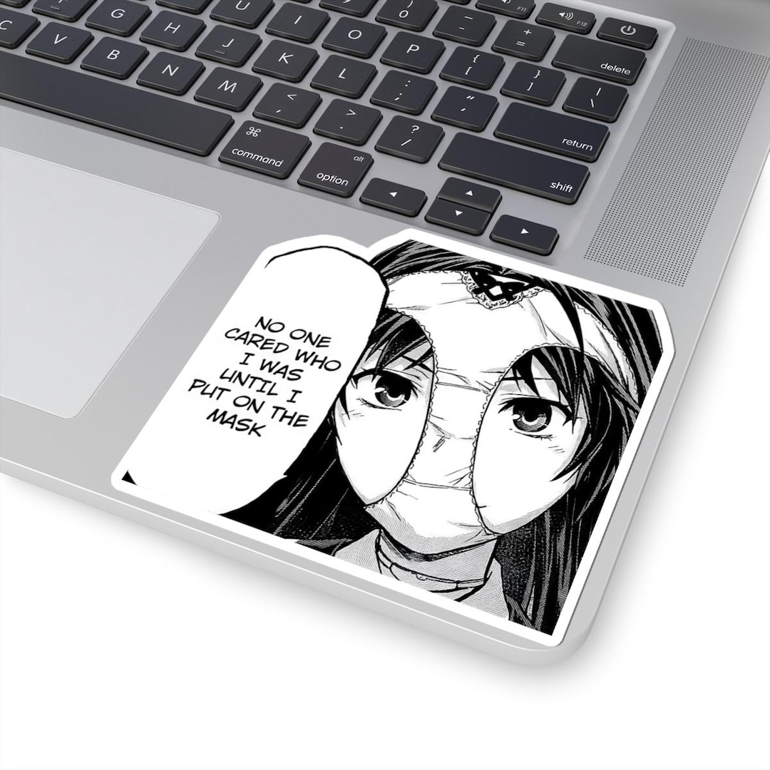 Funny Anime Sticker, Manga Meme Sticker - Etsy