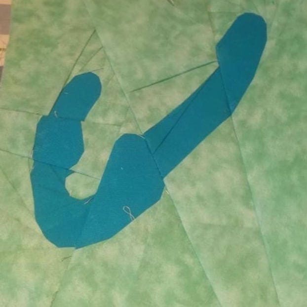 Strapless Strapon 8 Paper Pieced Quilt Block Pattern - Etsy