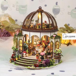 Magic Book Nook House Garden - Etsy