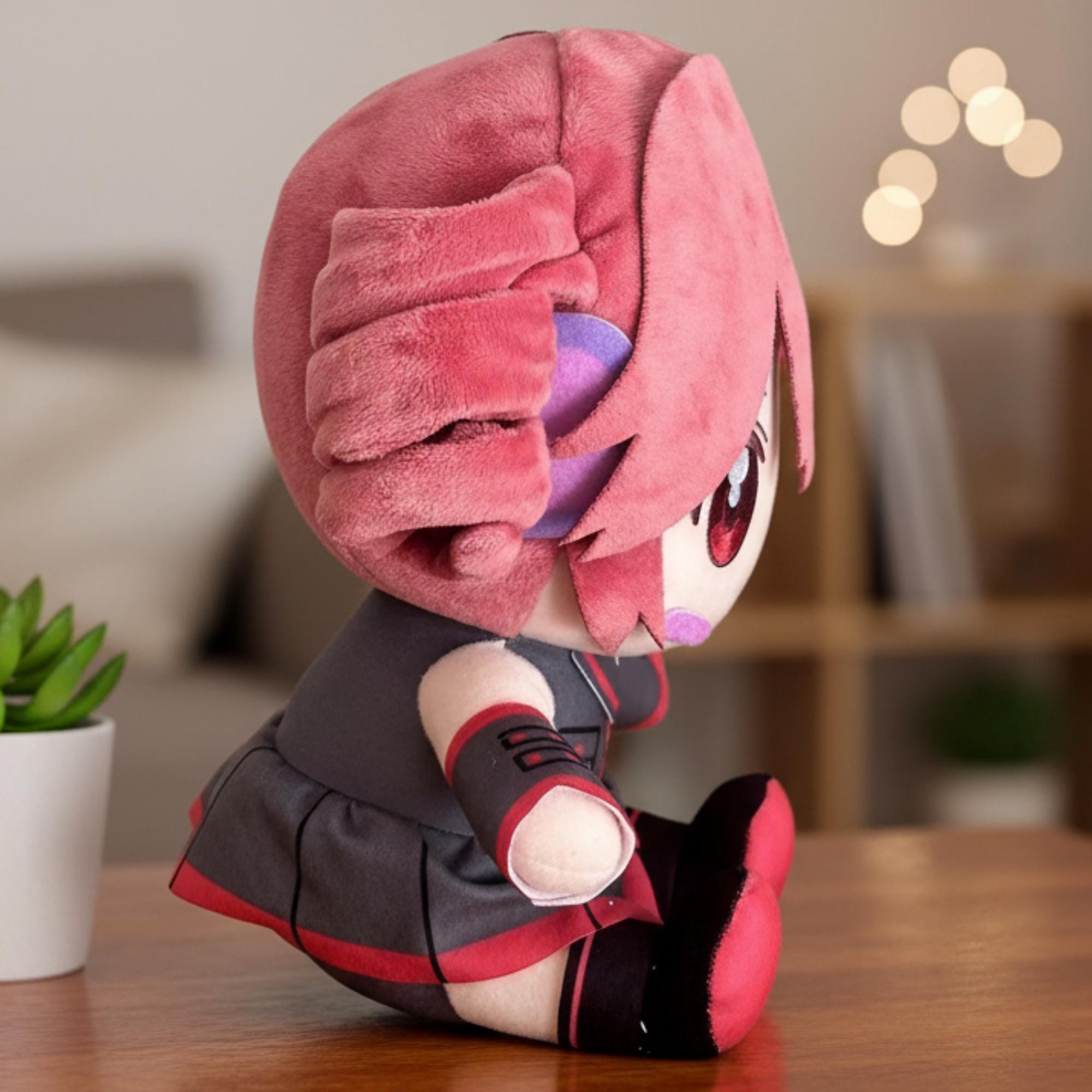 Kasane Teto Inspired Plush Doll, Kawaii Anime Plush Toy, Cute Plushie ...