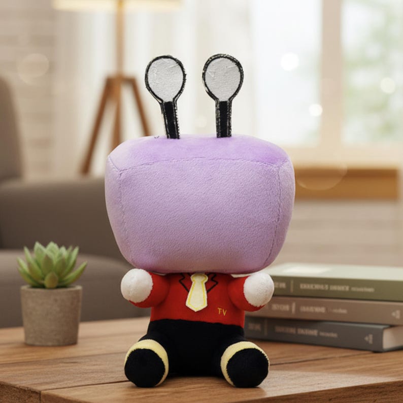 Tenna Inspired Plush Doll – Fan Made Game Character Plush – Cute Soft ...
