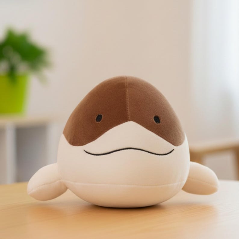 Clodsire-inspired Cute Plush Toy | Soft Stuffed Plushie Doll | Kawaii ...
