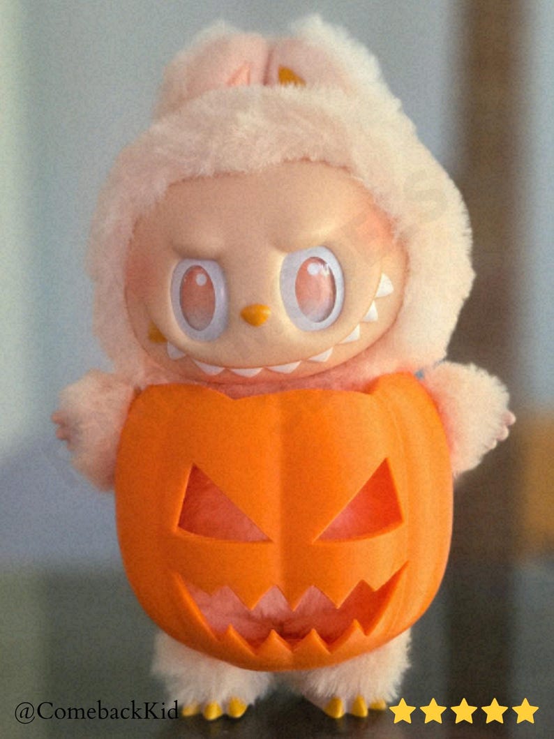 Lafufu La Bubu Halloween Pumpkin Costume 3D Model - 3D Printing ...