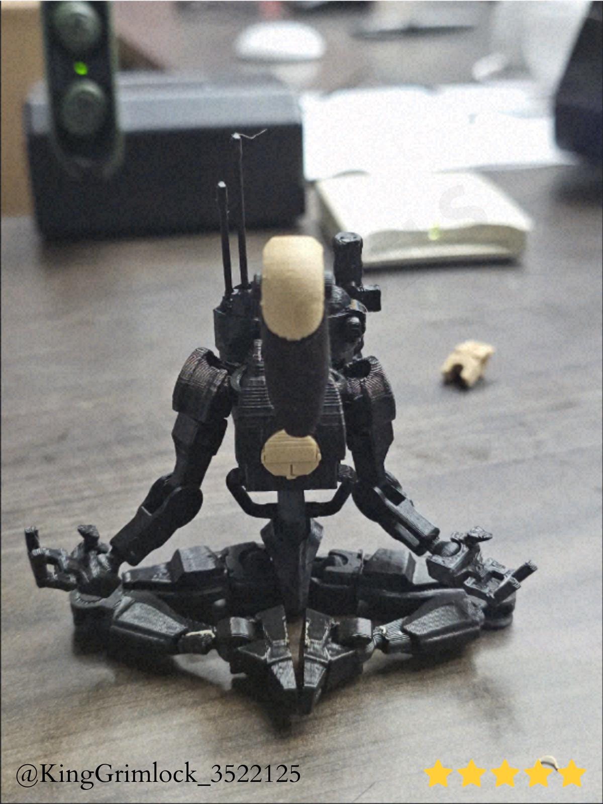 Dummy13 X Battledroid B1, Sci-fi Articulated Droid Figure - 3D Printing ...