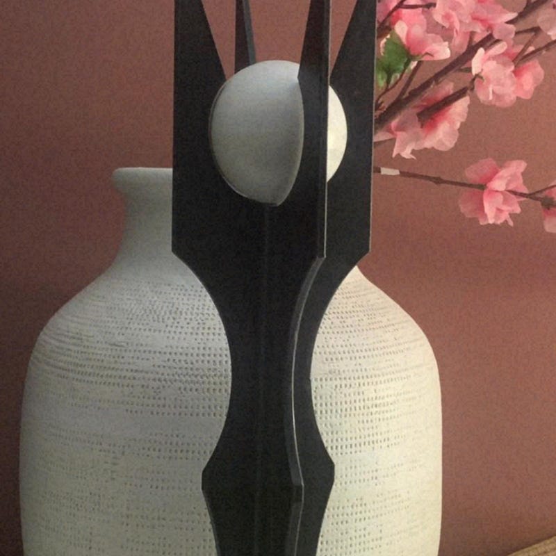 Black Fantasy Staff - Etsy UK