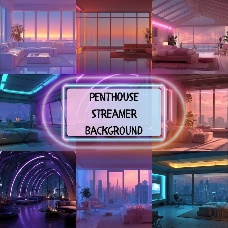 850+ Streamer Backgrounds: Vtuber Twitch Virtual Scenes (digital ...