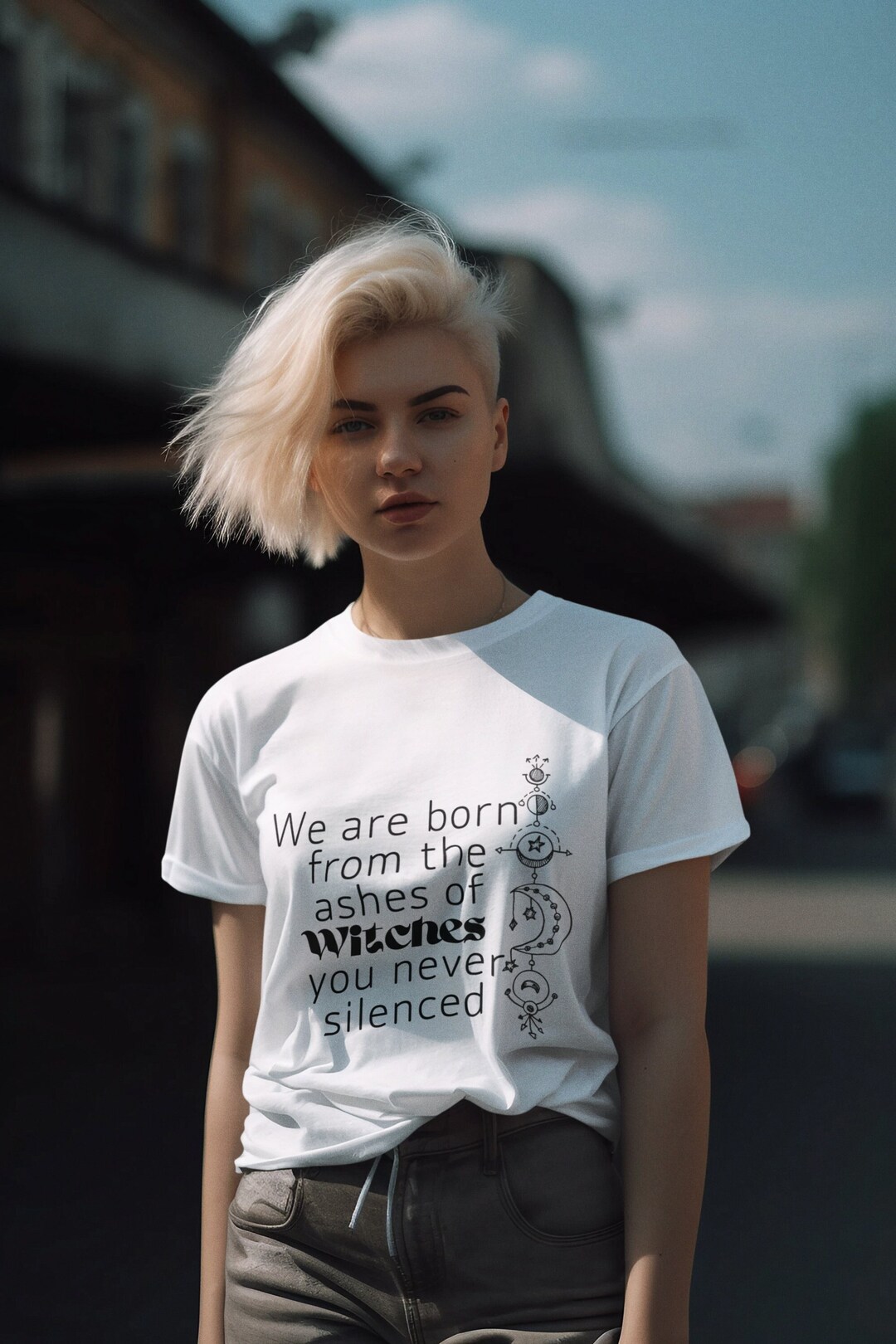 Born From the Ashes of Witches You Never Silenced Tee - Unsilenced ...