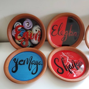Medium Orisha Adimu Offering Terracotta Set of 6 Dishes- Egun, Elegba ...
