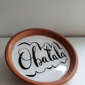 Medium Orisha Adimu Offering Terracotta Set of 6 Dishes- Egun, Elegba ...