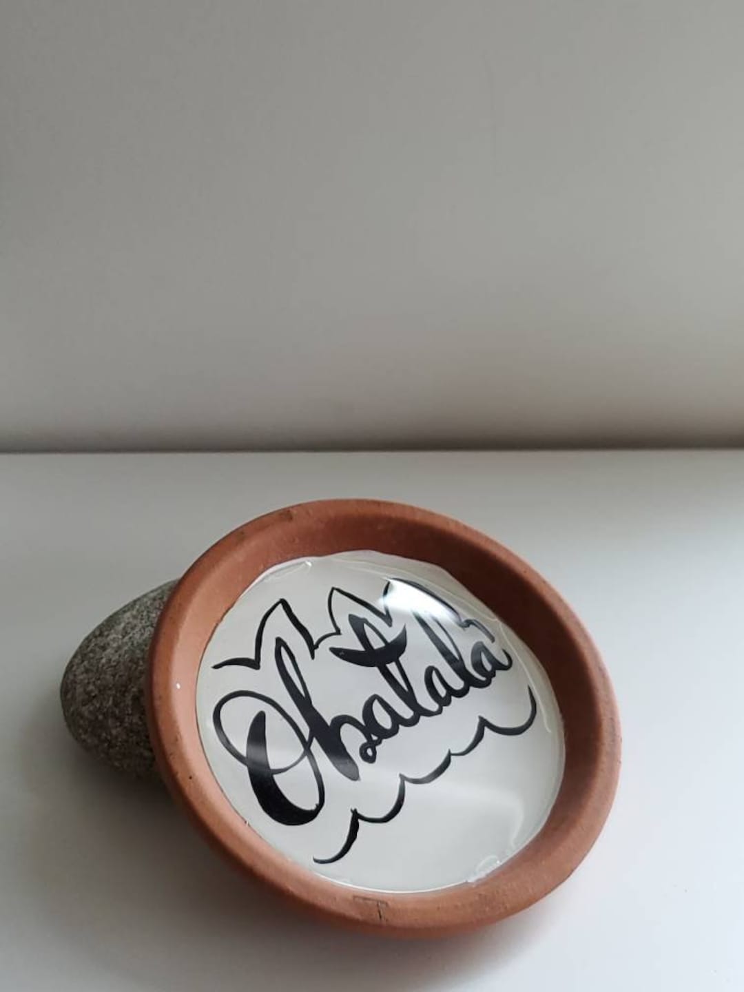 Obatala Orisha Adimu Offering Terracotta Dish Brush Lettering ...