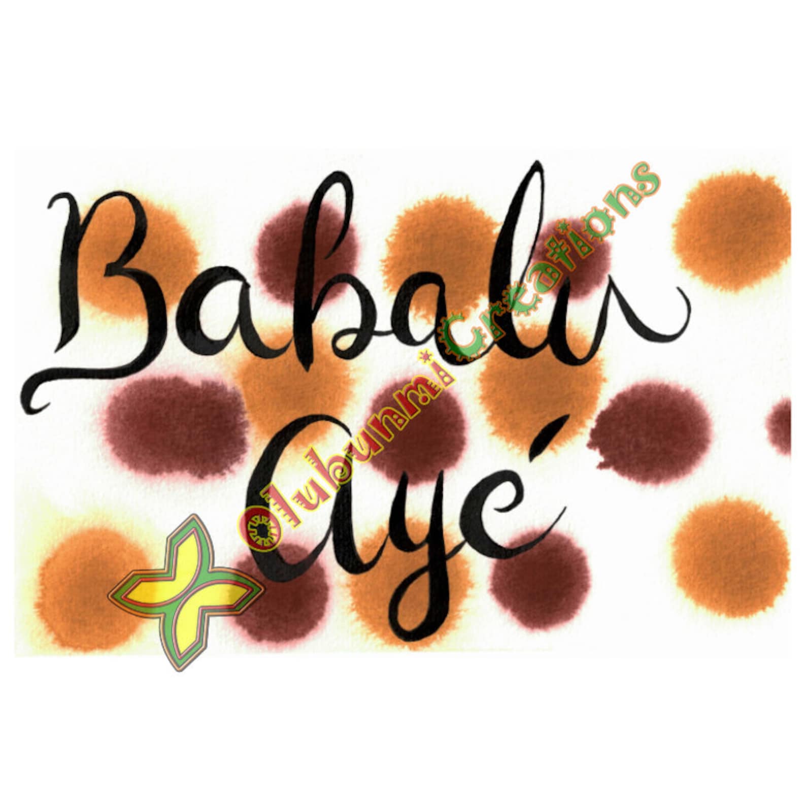 Babalu Aye Original Art PRINT Orisha Yoruba Isese - Etsy