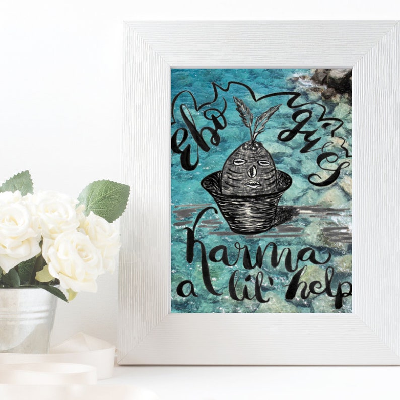 Ebo Gives Karma a Lil' Help - Elegba on Water Spiritual Inkwork, Yoruba ...