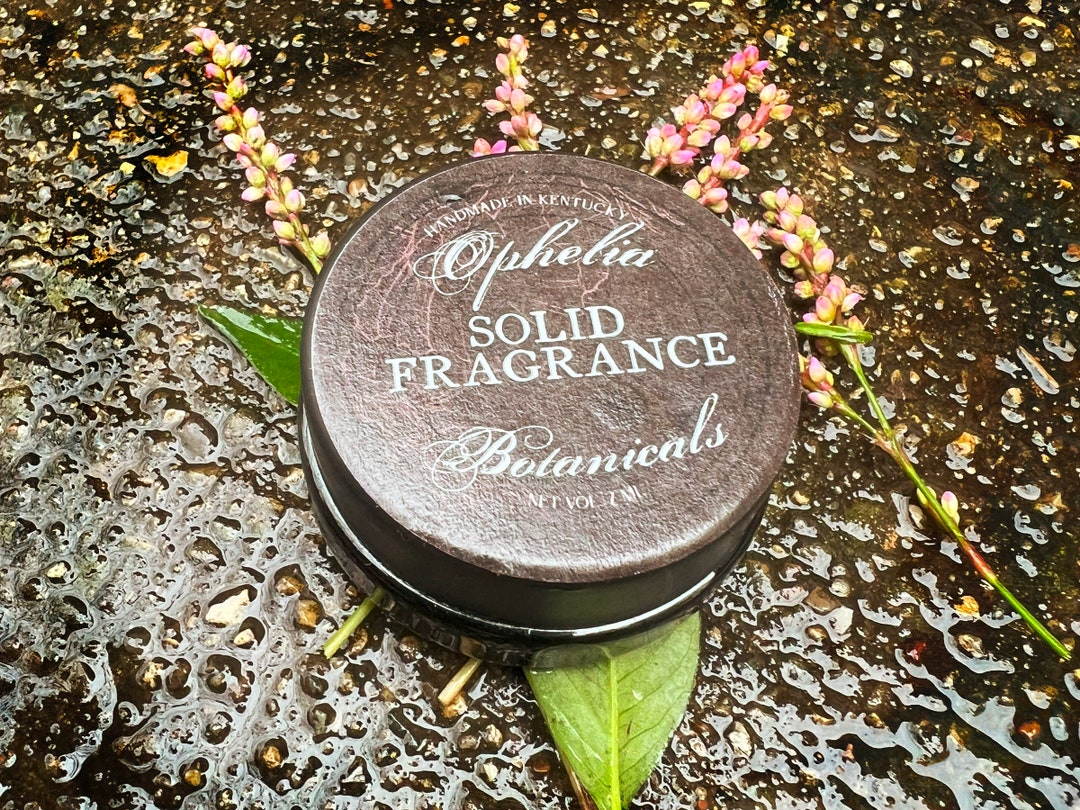 Solid Cologne Breacan Cologne Crème Jar Ozone, Worn Leather, Dried ...