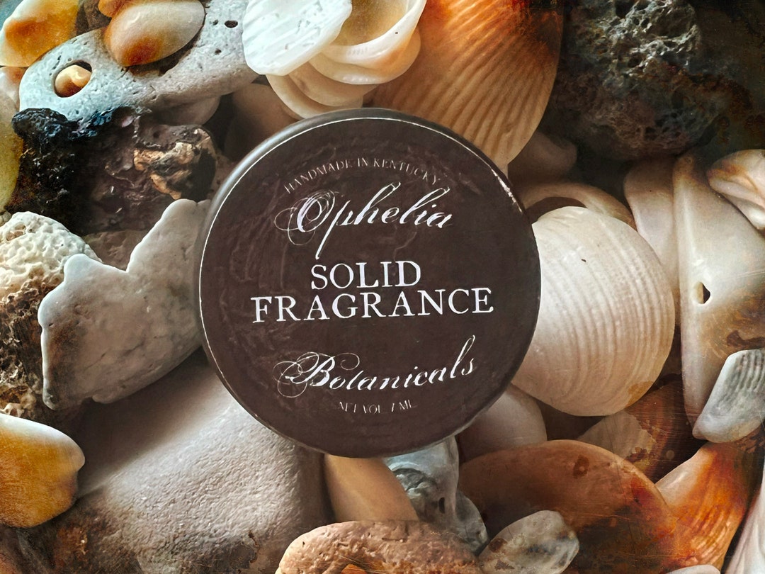Solid Perfume - Selkie - Perfume Crème Jar - Seaweed, Ferns, Sea Breeze ...