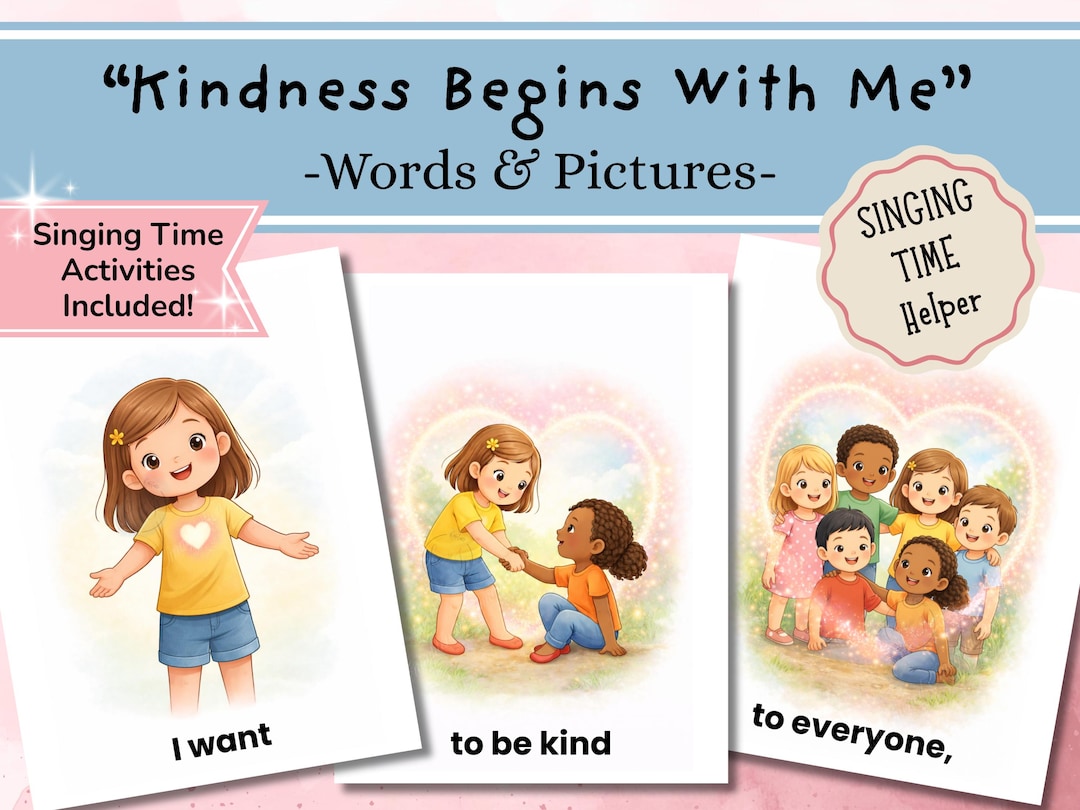 Kindness Begins With Me – LDS Primary Singing Time Visuals and ...