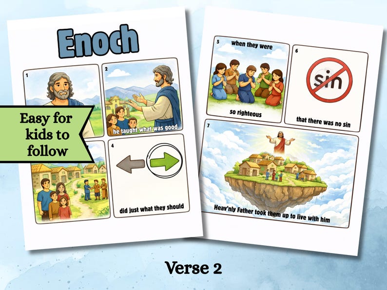 Follow the Prophet Singing Time Visual Aids | Printable LDS Primary ...