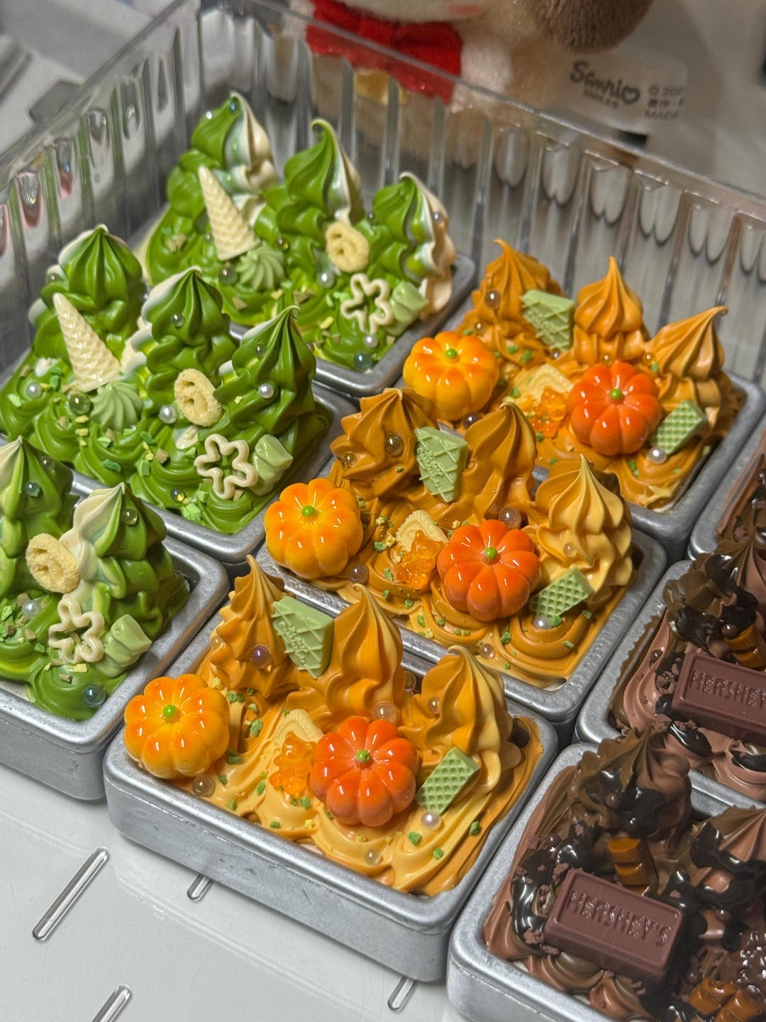 Handmade Miniature Food Gelato Display, Limited Edition Fake Food ...