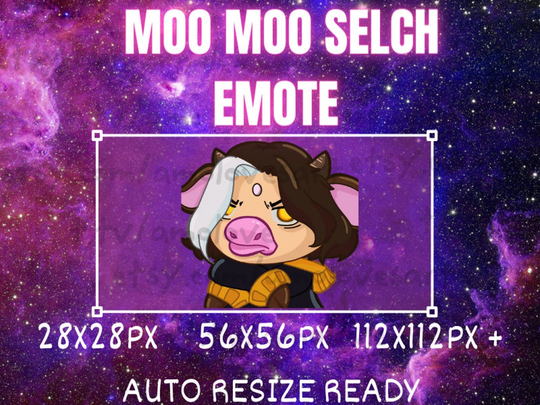 Moo Moo Selch Fantasy Rat Man Twitch Emote | DIGITAL DOWNLOAD - Etsy