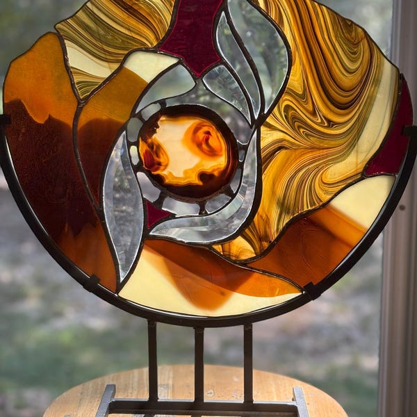 Agate Stained Glass - Etsy