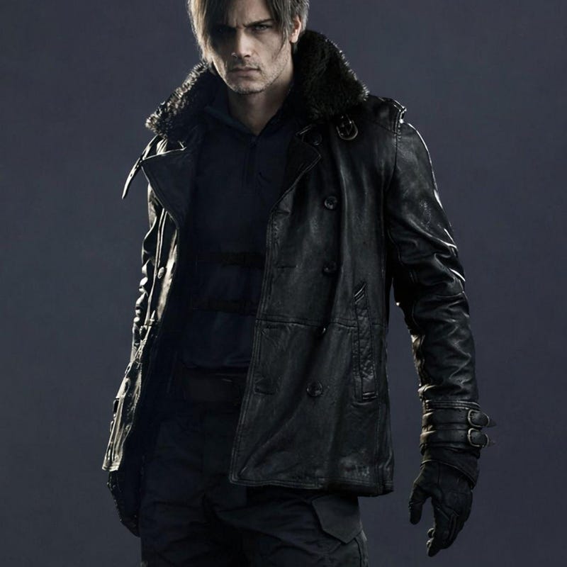 Resident Evil 4 Leon Jacket - Etsy