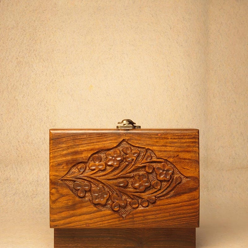 Vintage Wooden Trinket - Etsy UK