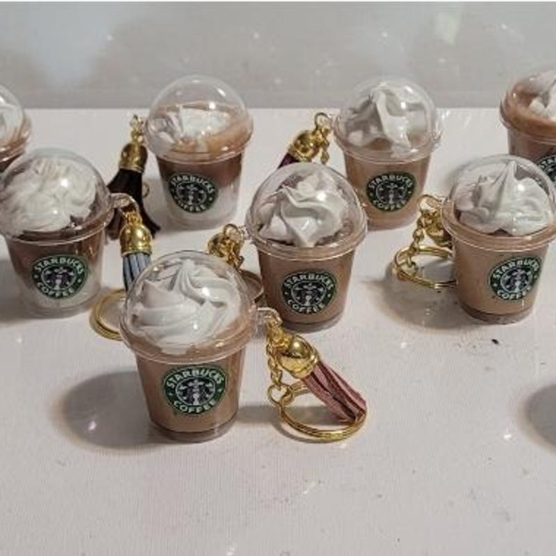Starbucks Keychain - Etsy
