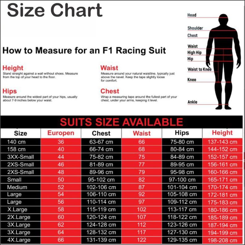 Handmade F1 Racing Suit 2025 - Etsy