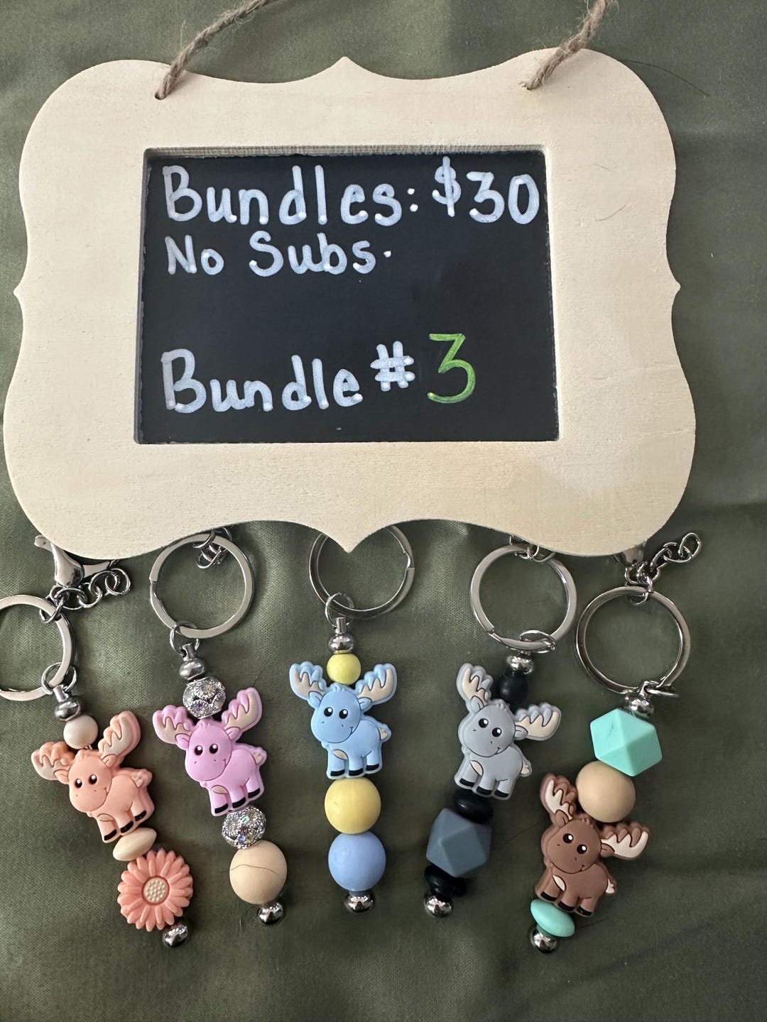 Moose Keychain Bundle - Etsy