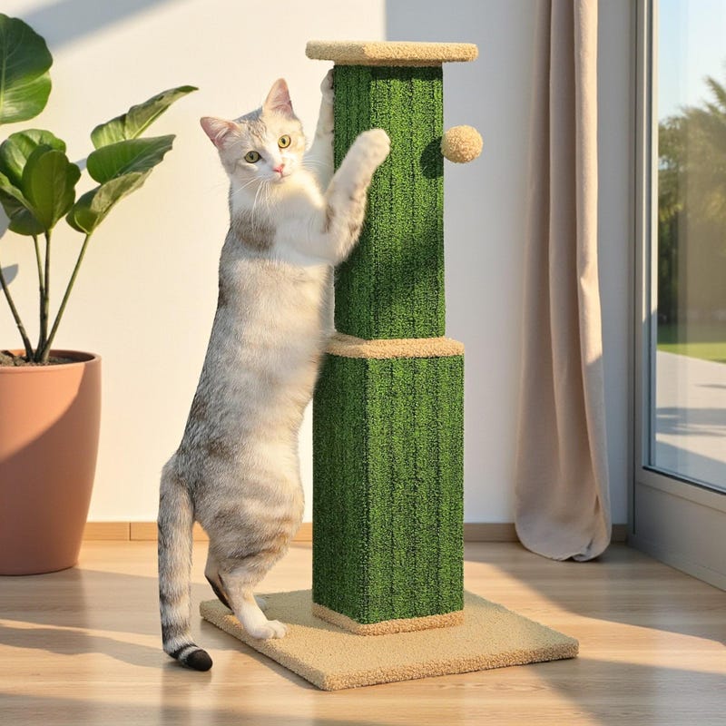 Cactus Cat Scratcher Post - Etsy