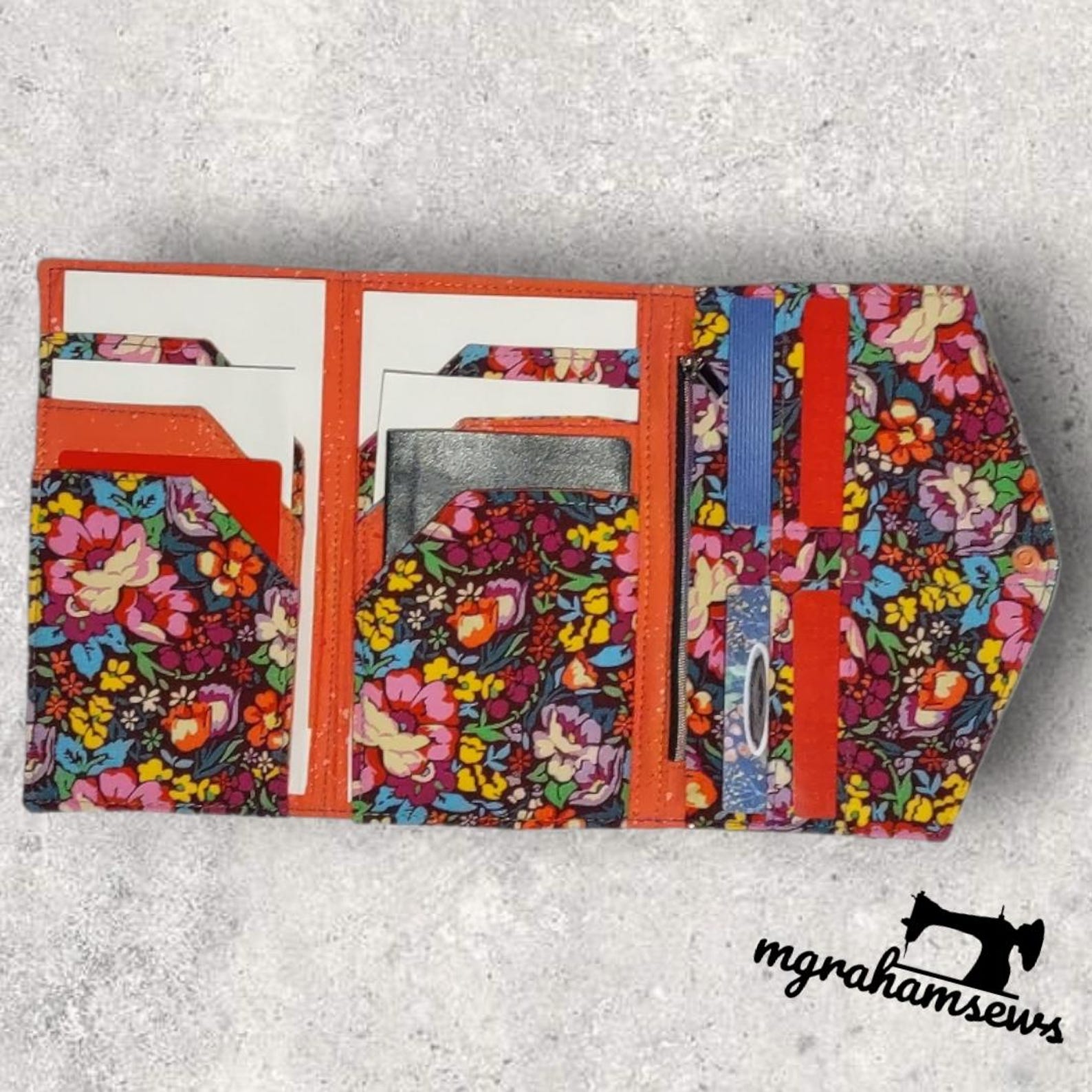 Passport Folio Sewing Pattern: Travel Document Organizer (digital PDF ...