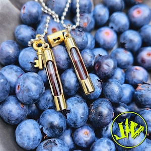 18K Karat Gold-plated Blood Vials Blood Vial Jewelry Blood Vial ...