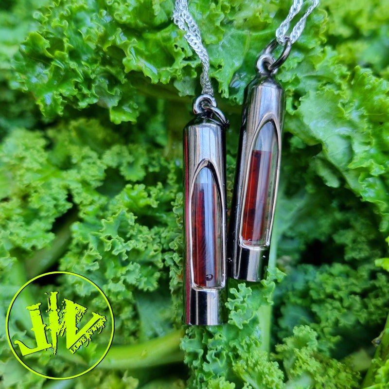 Blood Vial Necklace - Etsy