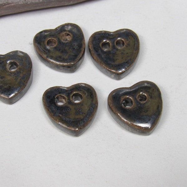 Small Ceramic Button - Etsy