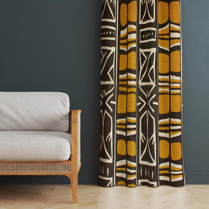 African Curtains - Etsy