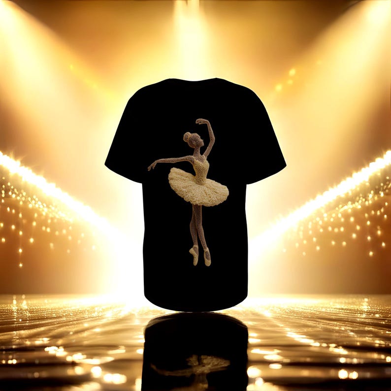Retro Golden Ballerina PNG/ Golden Dancer Digital Download/dance PNG ...